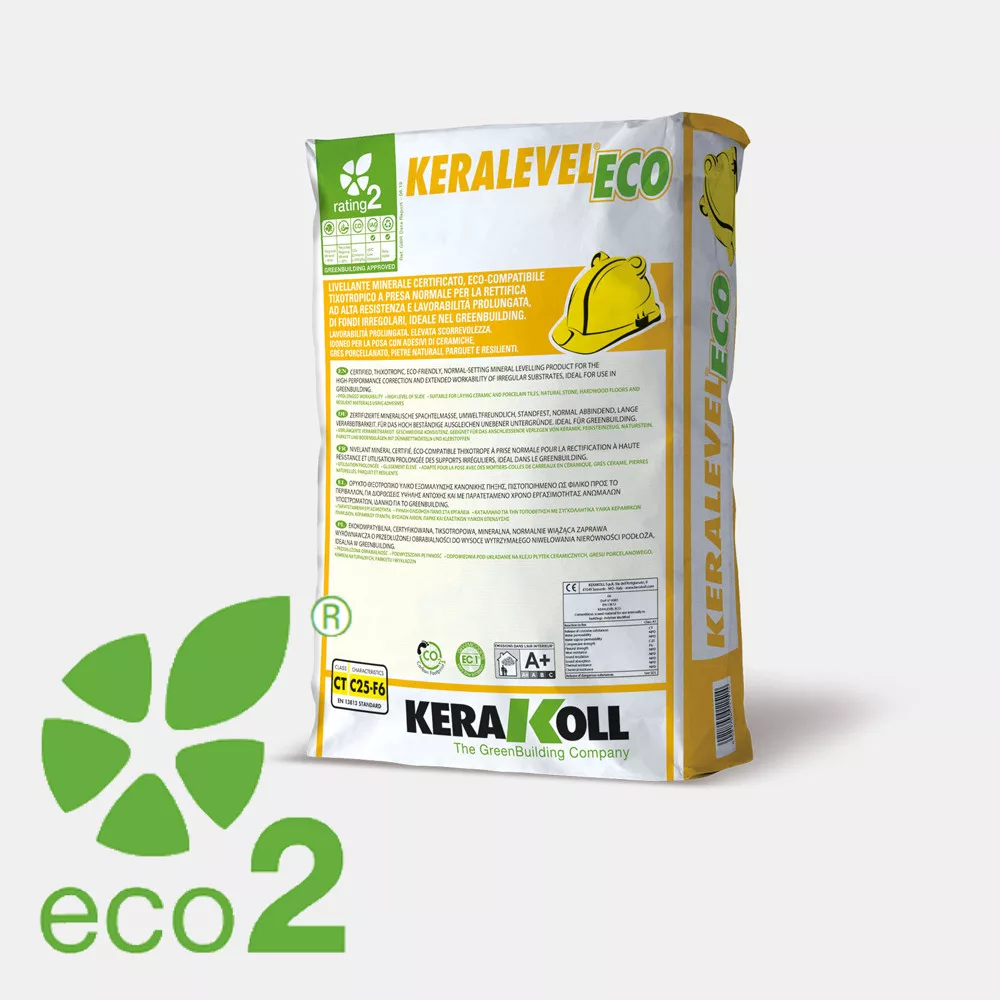 Keralevel Eco, Normál kötésidejű tixotróp szintkiegyenlítő